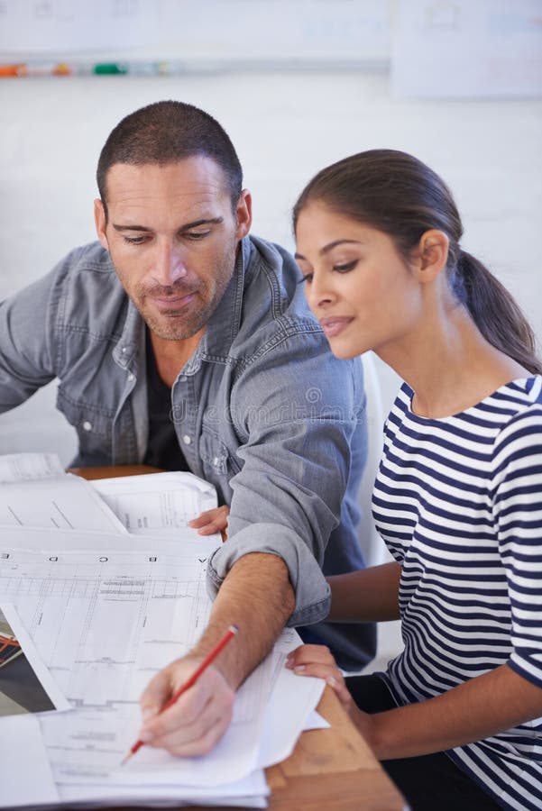 With Him Teaching Her she Would Learn Fast. a Man and Young Woman ...