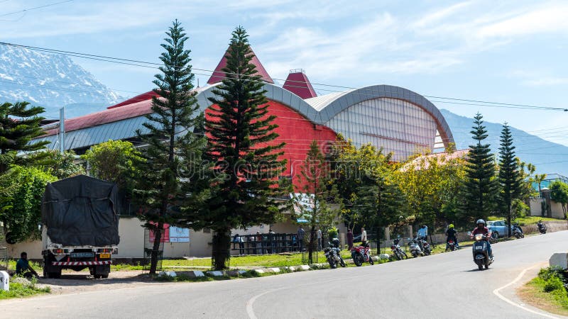 The Himachal Pradesh Cricket Association, HPCA Stadium in Dharamshala ...