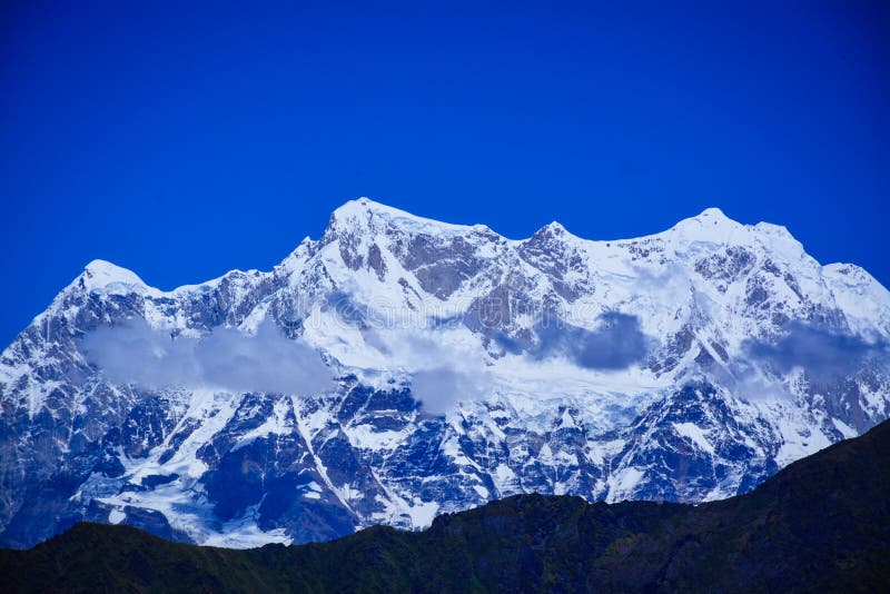 Himalaya and clouds stock photo. Image of plateau, dark - 260558070