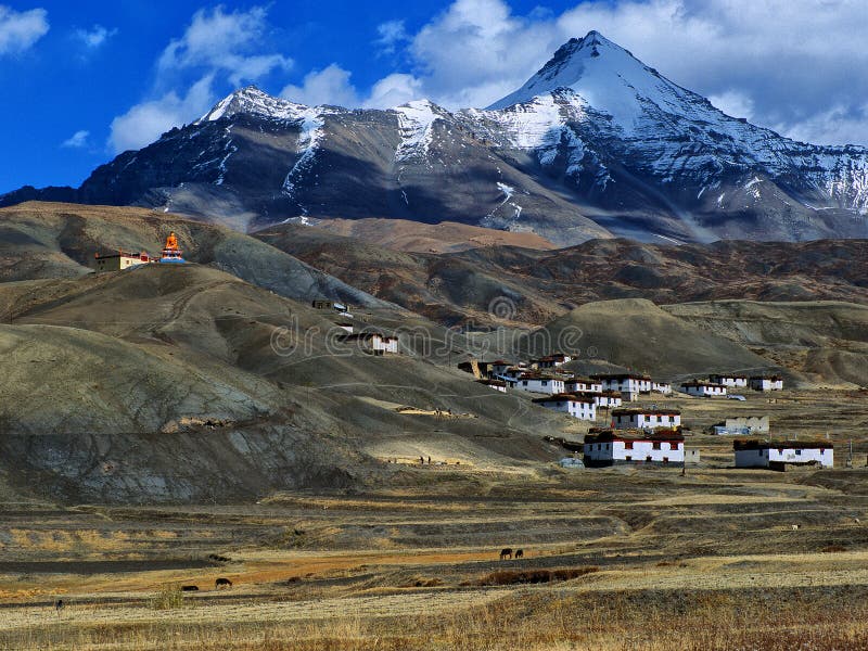 Himalaya, Tibet, Spiti Valley Stock Photo - Image of spiti, sunny: 73422760