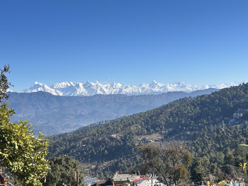 Himalaya stock photo. Image of walking, snow, autumn - 349978364