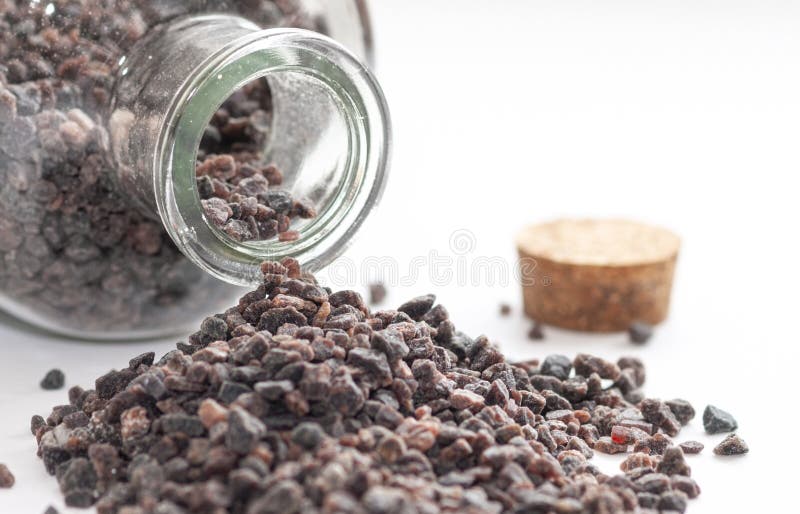 Himalayan Black Salt stock image. Image of spices, himalayan - 180922715