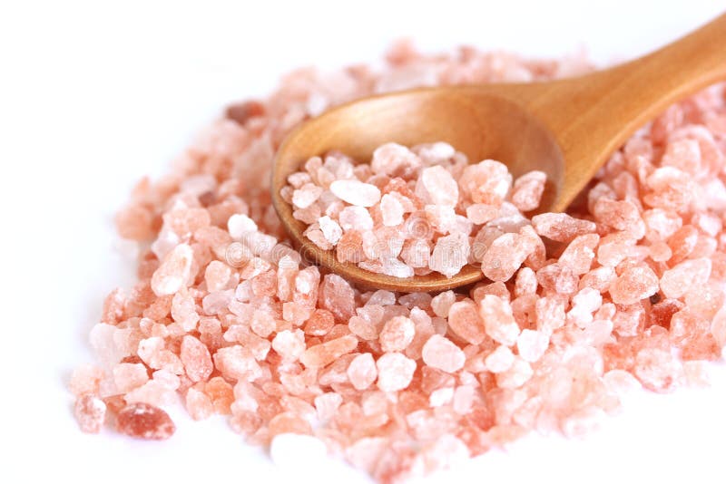 Himalayan Crystal Rock Salt Stock Image - Image of light, crystal: 34734603