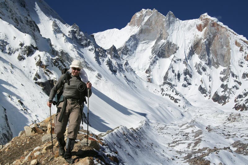 Himalayan stock image. Image of hiking, stone, highly - 54176619