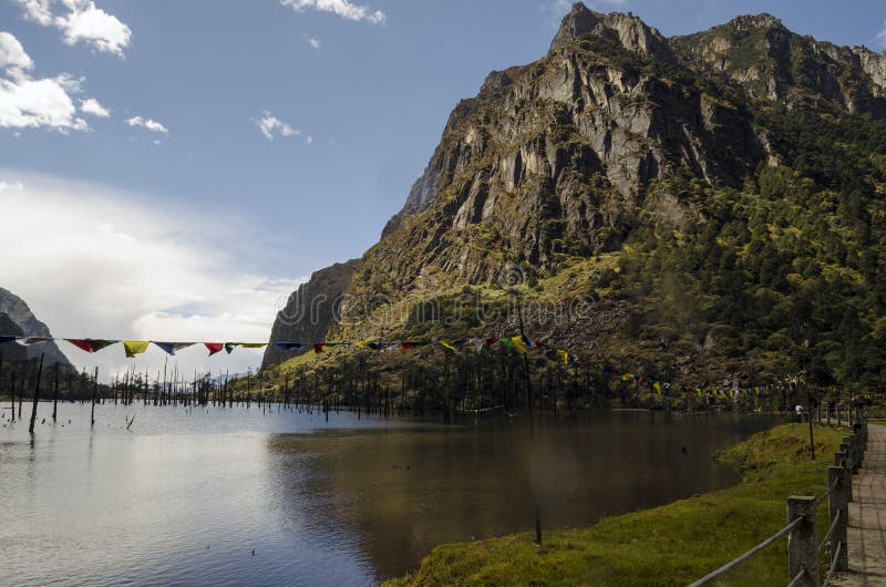 Himalayan lake stock photo. Image of lake, ecology, altitude - 46663958