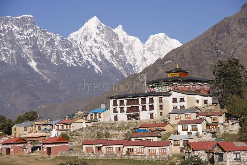 Himalayan Monastery stock image. Image of religion, symbol - 15888987