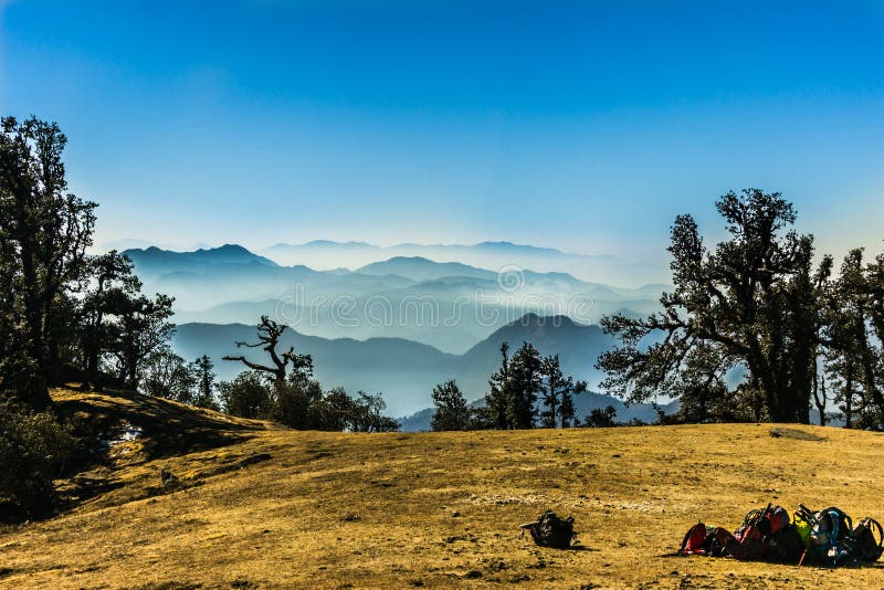 Himalayan mountain ranges stock photo. Image of travel - 107878746