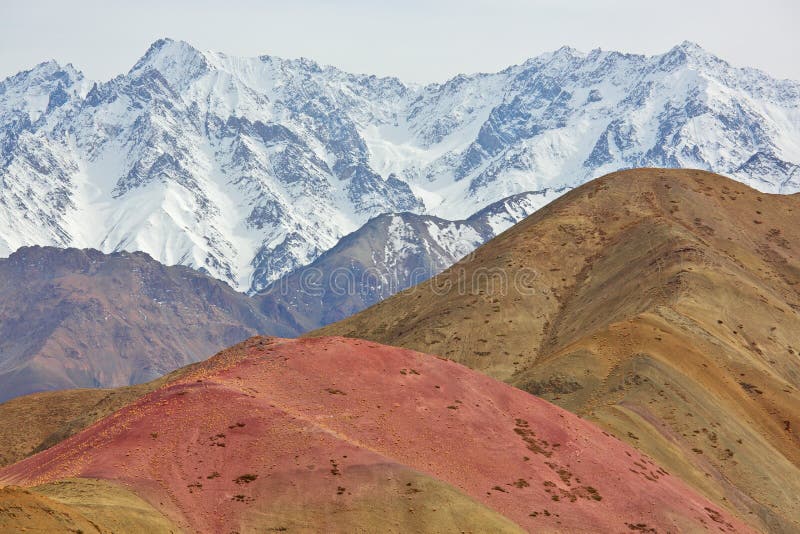 Multi Colored Mountains Himalayas Stock Photos - Free & Royalty-Free ...