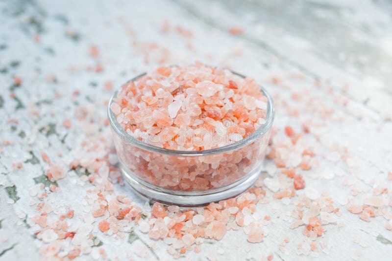Himalayan pink salt stock photo. Image of seasonings - 88186878