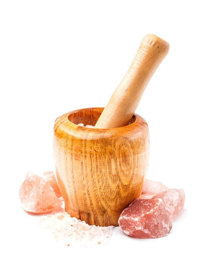 Himalayan pink salt stock image. Image of quartz, therapy - 34210155