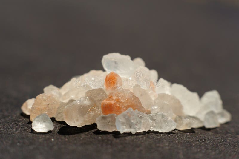 Himalayan pink salt block stock image. Image of wood - 47551599