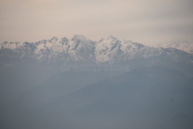 Himalayan Range stock photo. Image of morning, plateau - 265533748