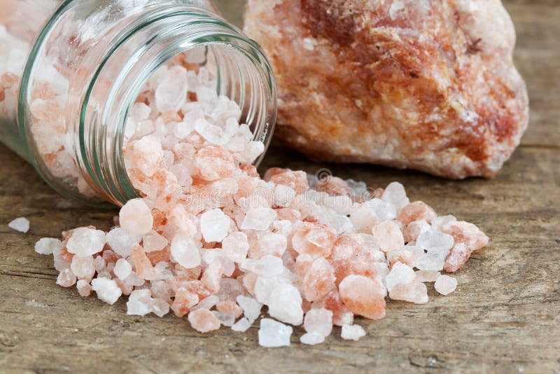 Himalayan rocky salt stock image. Image of dressing, himalaya - 69912411