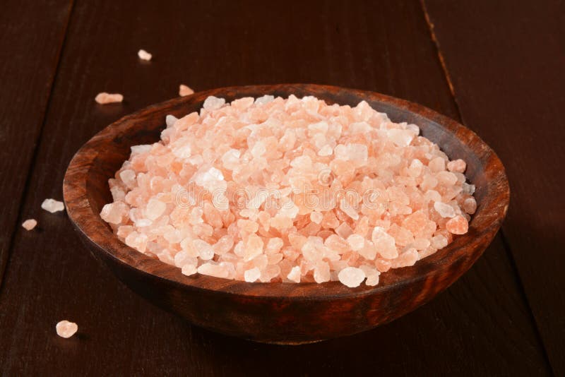 Himalayan Salt Crystals stock photo. Image of rock, bath - 47343188
