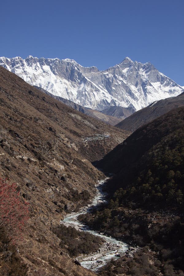 Himalayan valley stock photo. Image of altitude, adventure - 65395554