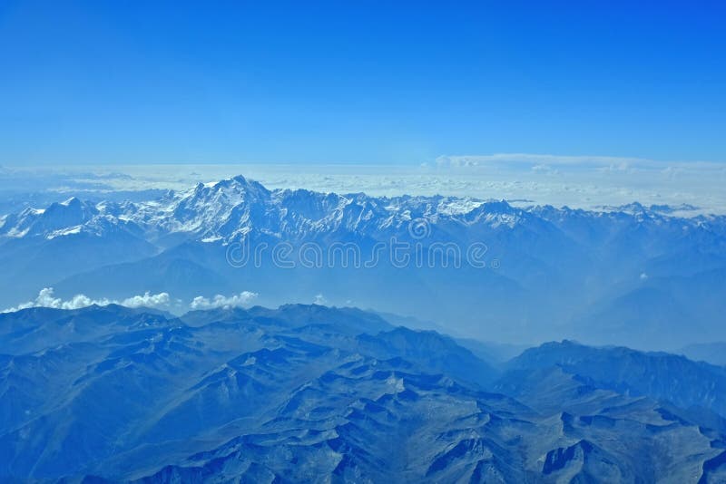 The himalayas and the k2 stock image. Image of coloured - 34187225