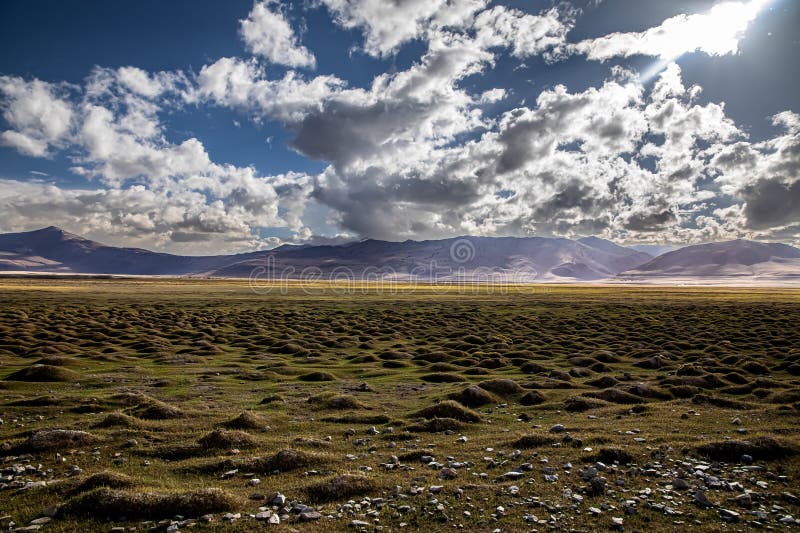 Himalayas Landscape in Mid Day Stock Photo - Image of vale, plateau ...