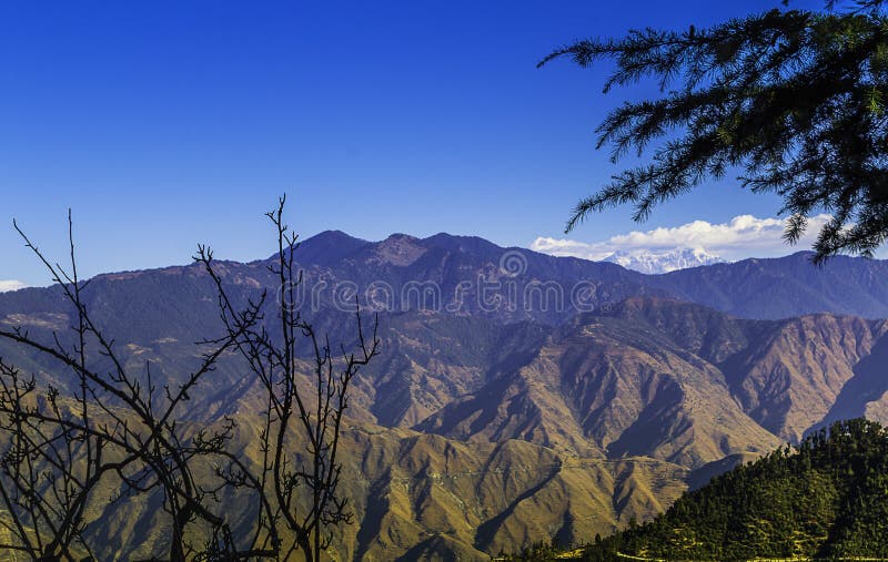 Himalayas Landscape, Mussoorie Stock Photo - Image of clouds, beautiful ...