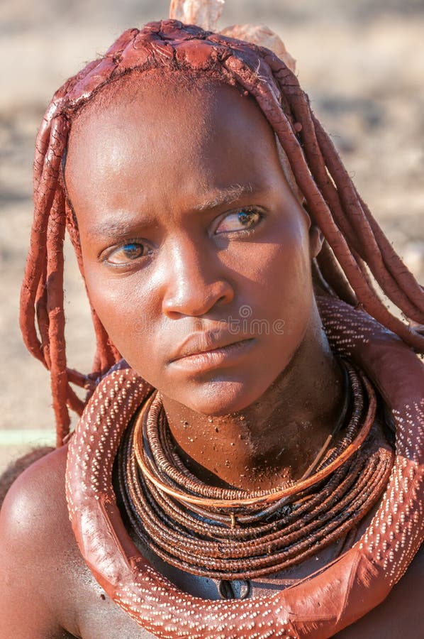 Himba Girl editorial stock photo. Image of clothes, outfit - 33434433