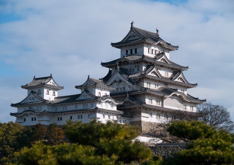Himeji Jo stock photo. Image of honshu, castle, oriental - 11077296