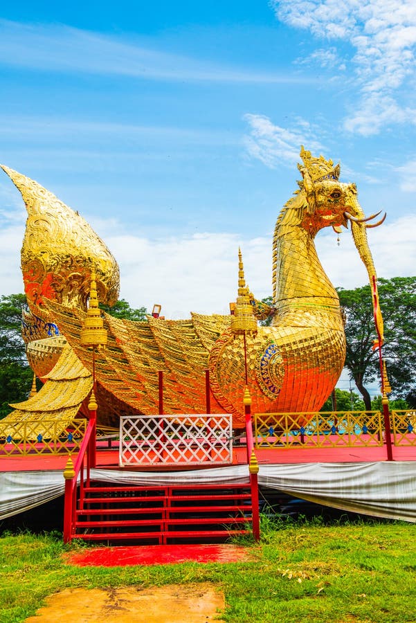 Himmapan Creature Statue at Phra that Suthon Mongkhon Khiri Temple ...