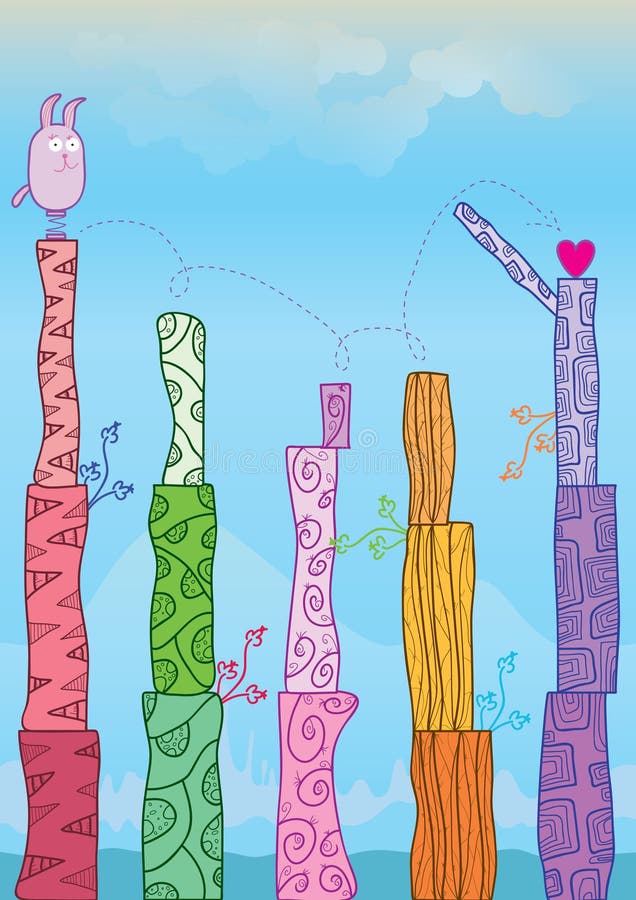 Hinder Love Game Template_eps Stock Vector - Illustration of funny ...