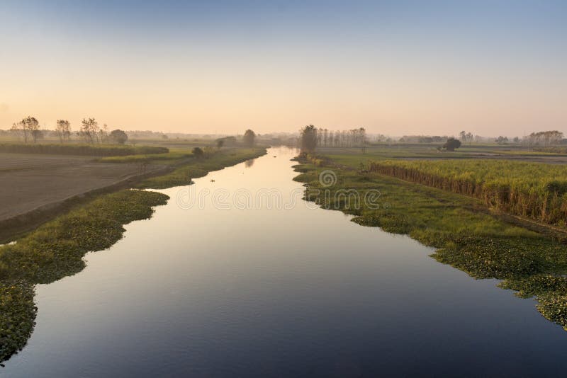 Hindon River Uttar Pradesh India Stock Photo - Image of blue, outdoor ...
