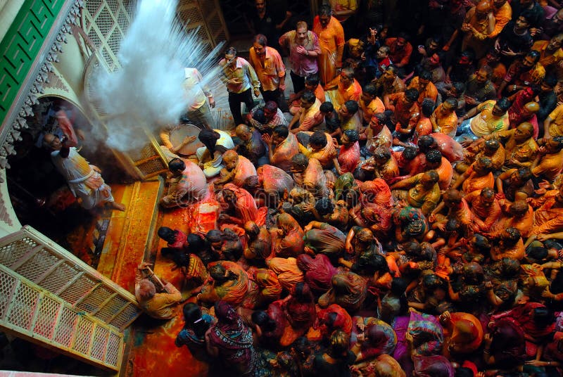 Hindu Devotees Perform the Turmeric Bathing Ritual during the Annual ...