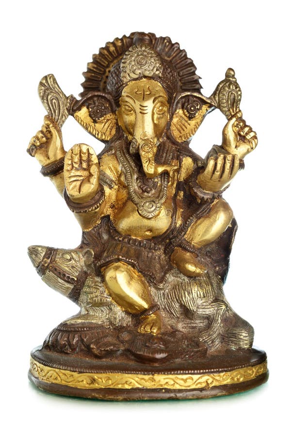 13+ Golden hindu god ganesh isolated white Free Stock Photos ...