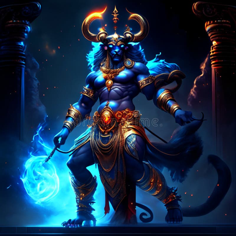 Hindu God Digital Painting Stock Illustrations – 176 Hindu God Digital ...