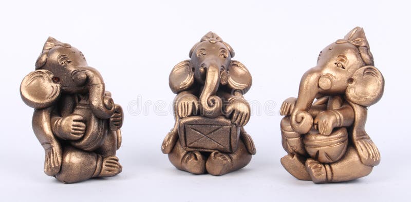 Hindu God Ganesh Playing Music Stock Image - Image of india, lord: 55954599