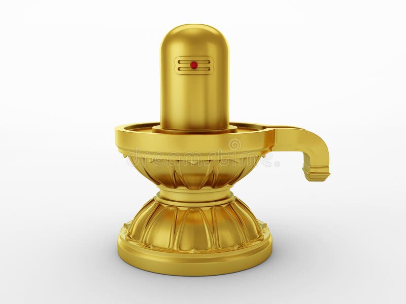 Hindu God Siva Linga stock photo. Image of shiva, dimensional - 25609482