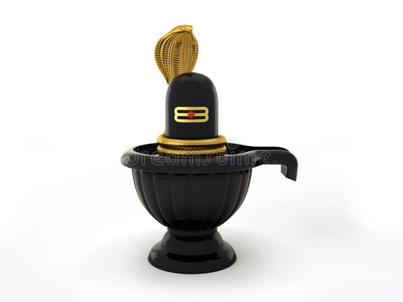Hindu God Siva Linga stock illustration. Illustration of myth - 61325931