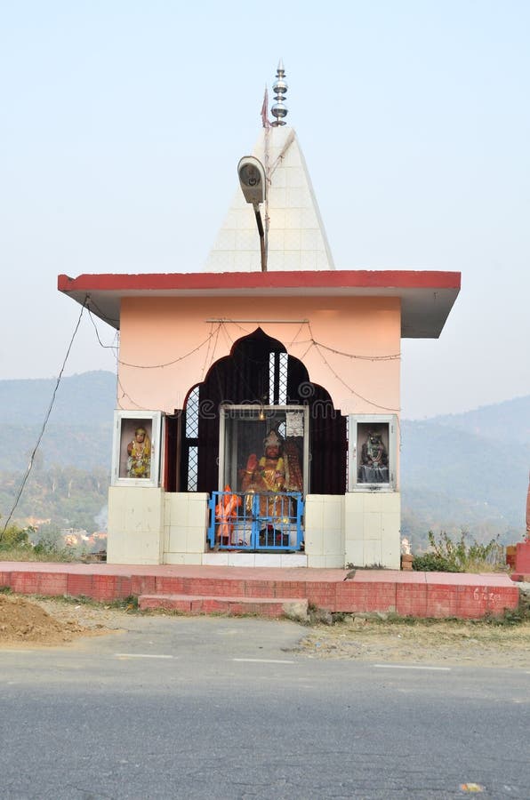 Hindu God Temple in Road Side Stock Photo - Image of side, hhindu ...
