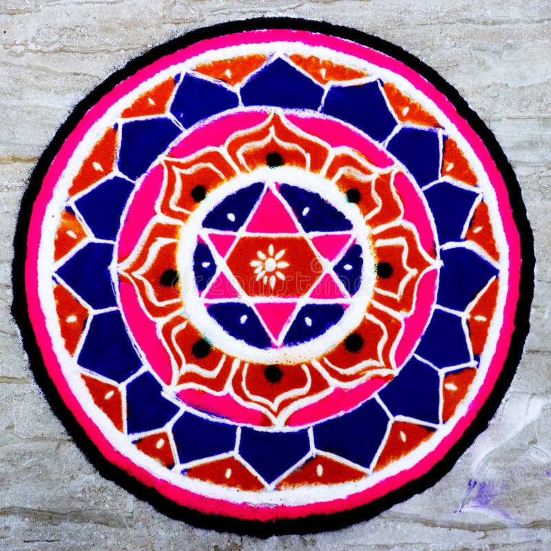 Hindu mandala pooja stock photo. Image of mandala, abstract - 136459884