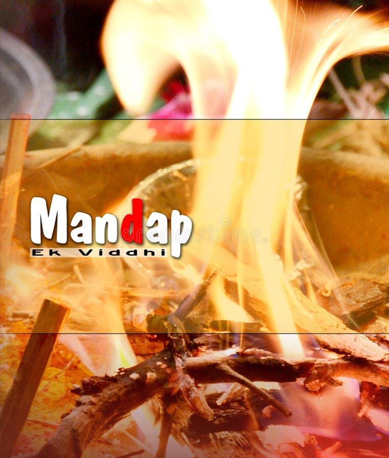 Sacred Fire For Puja . Selective Focus Is Used. Stock Photo - Image of ...