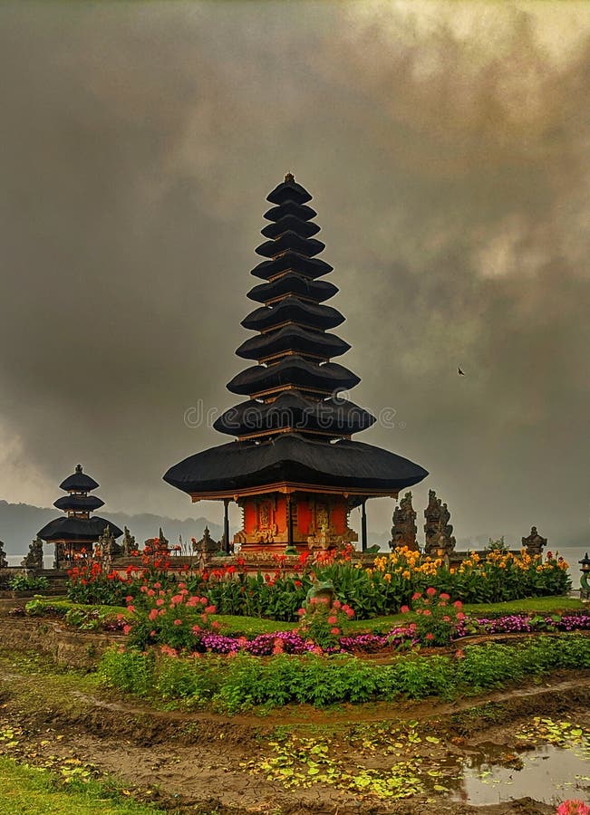 Hindu& X27;s Temple with Cloud Background Stock Image - Image of temple ...