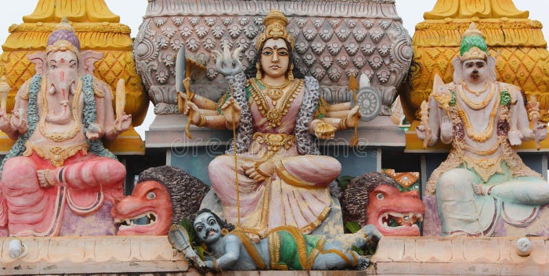 Hindu statues stock image. Image of religion, shiva, vishnu - 55229263