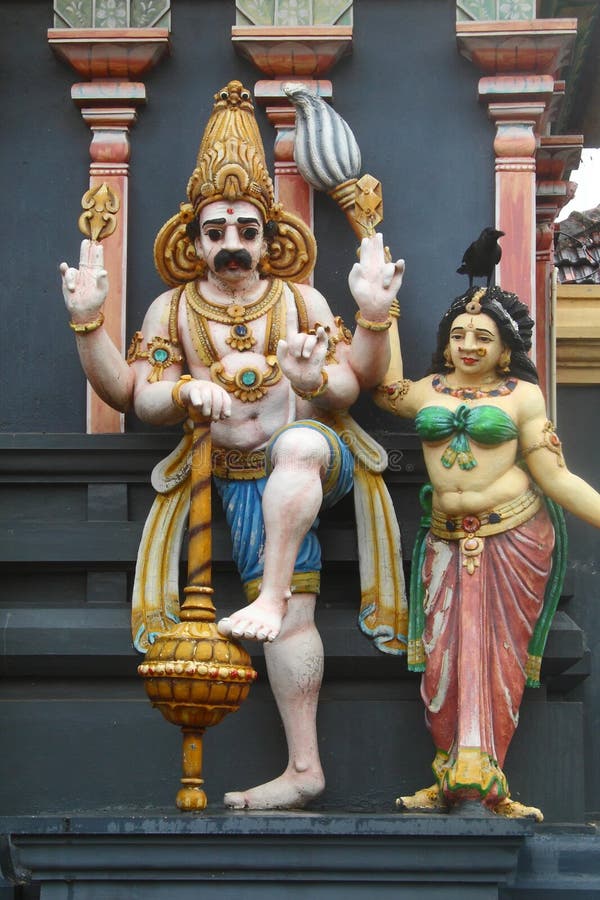 Hindu statues stock image. Image of hinduism, lankan - 55269117