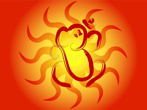 Om Sun Stock Illustrations – 457 Om Sun Stock Illustrations, Vectors ...