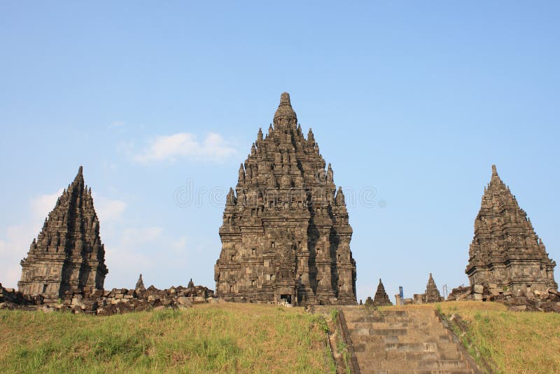 Hindu temple Prambanan stock photo. Image of attraction - 22561024