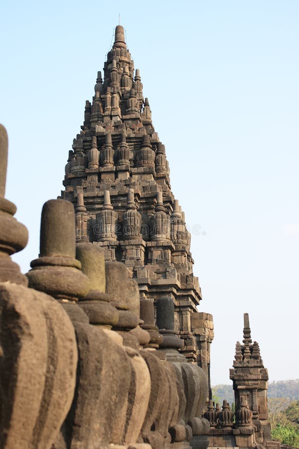 Hindu temple Prambanan stock photo. Image of hinduism - 22561130