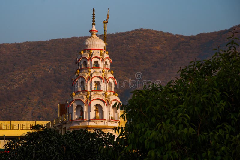 Hindu Temple. Pushkar. India. Stock Image - Image of architecture, king ...