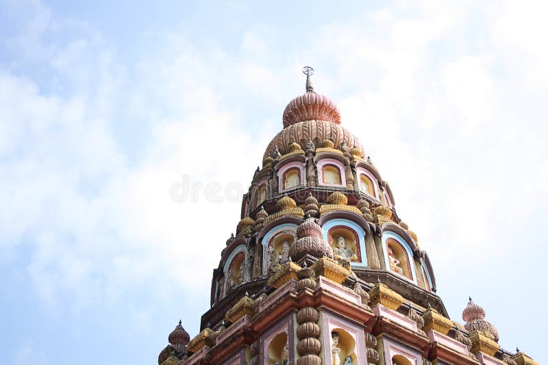Hindu Temple Top stock image. Image of building, bright - 40660765