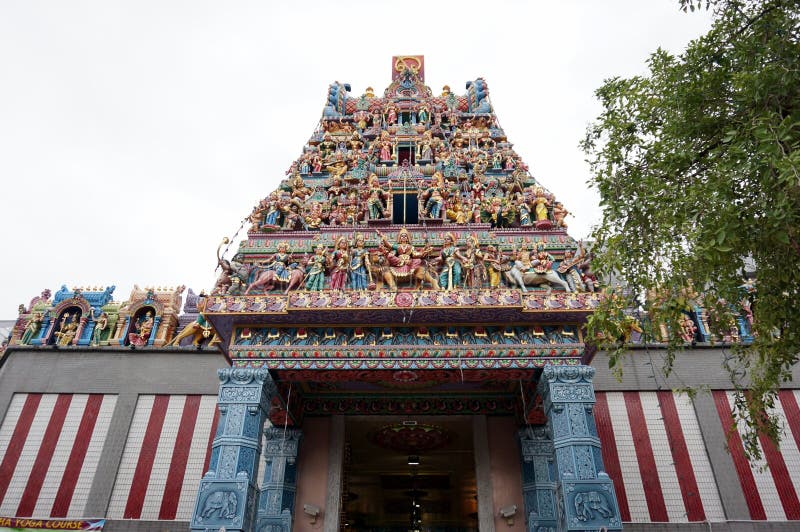 Hindu temple view stock image. Image of indian, religious - 90606263