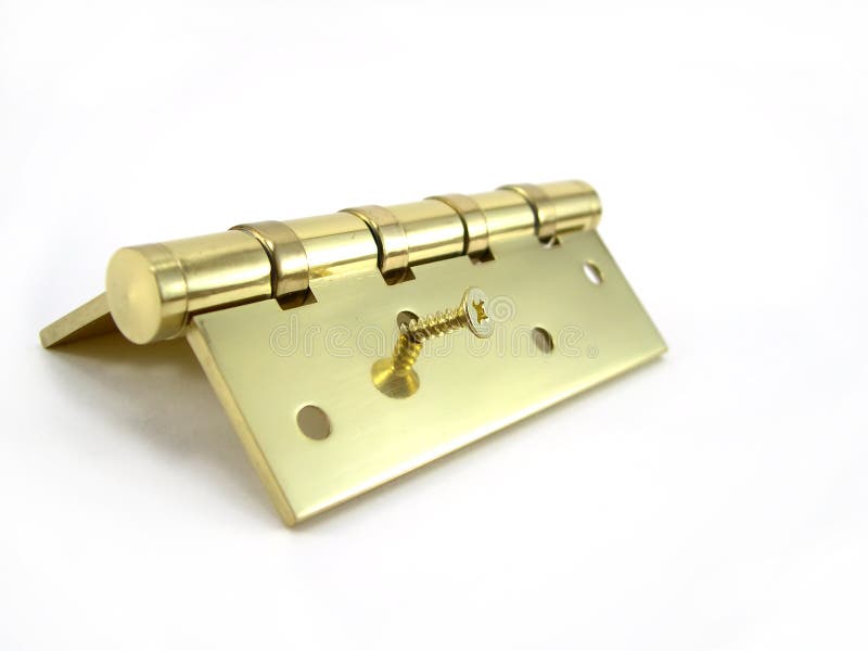 The hinge stock photo. Image of iron, isolated, fastening - 1826914