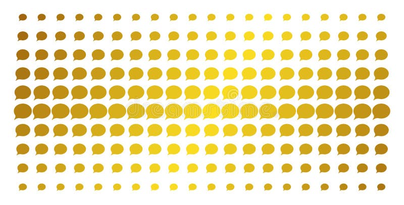 Hint Gold Halftone Grid stock vector. Illustration of abstraction ...