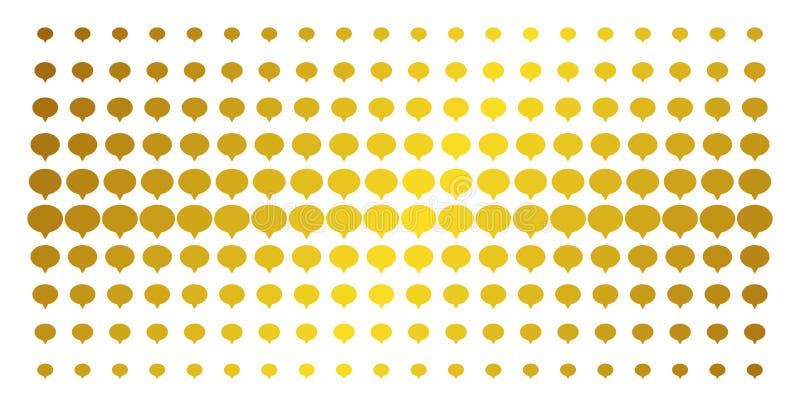 Hint Gold Halftone Pattern stock vector. Illustration of help - 120348471