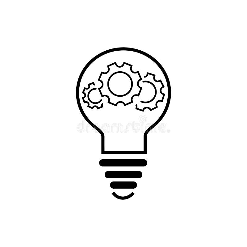 Hint vector icon stock vector. Illustration of electricity - 144589667