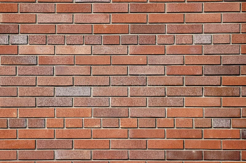 Hintergrund Einer Backsteinmauer. Stockbild - Bild von orange, hell: 583465